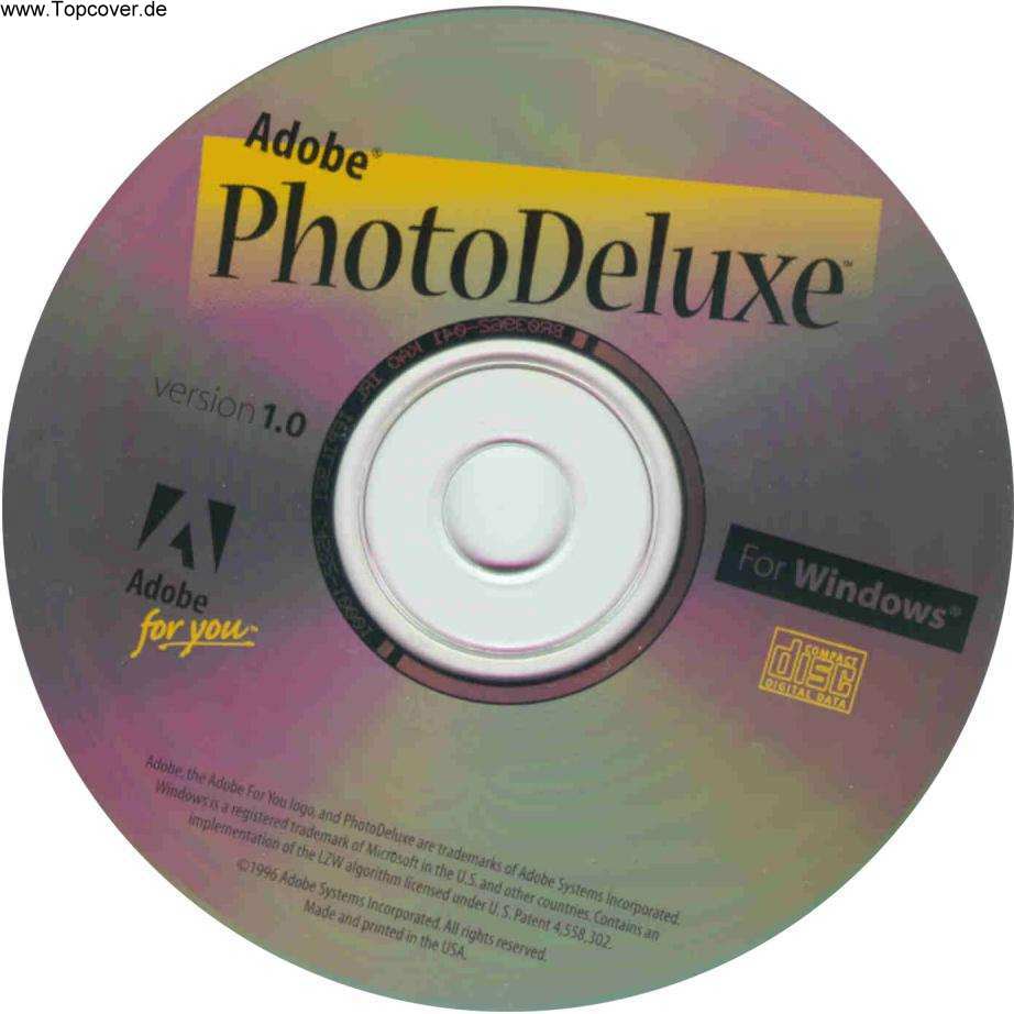 adobe photodeluxe v1 cd | PC Covers | Cover Century | Over 1.000.000 ...