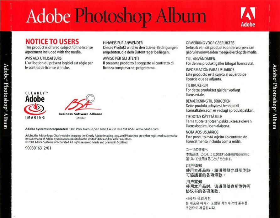 adobe photoshop album 10 b | PC Covers | Cover Century | Over 1.000.000 ...