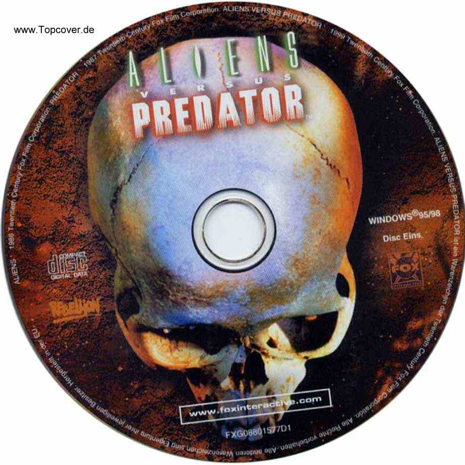 alien vs predator cd1 | PC Covers | Cover Century | Over 1.000.000 ...