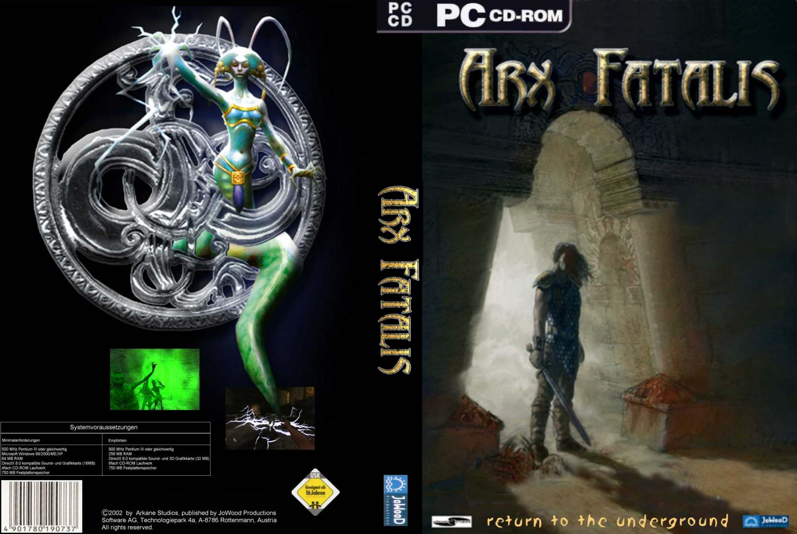 arx fatalis return to the underground d | PC Covers | Cover Century ...