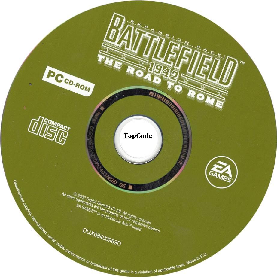 battlefield 1942 the road to rome cd | PC Covers | Cover Century | Over ...