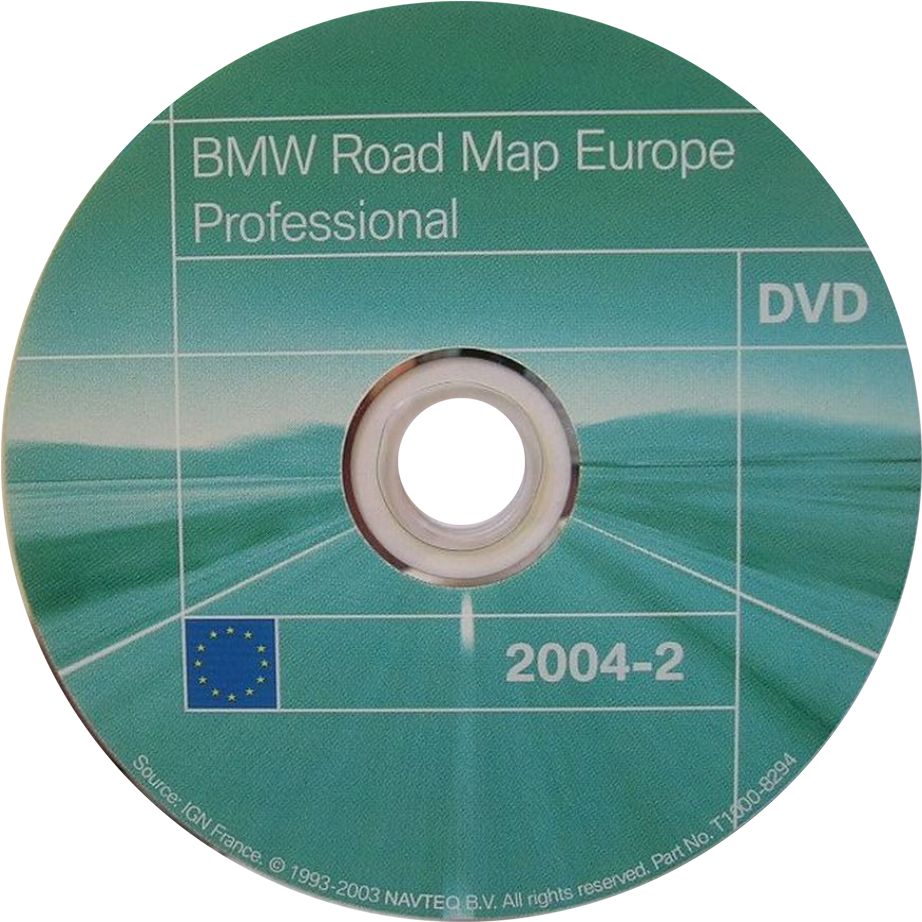 bmw road map europe professional 2004 cd | PC Covers | Cover Century ...
