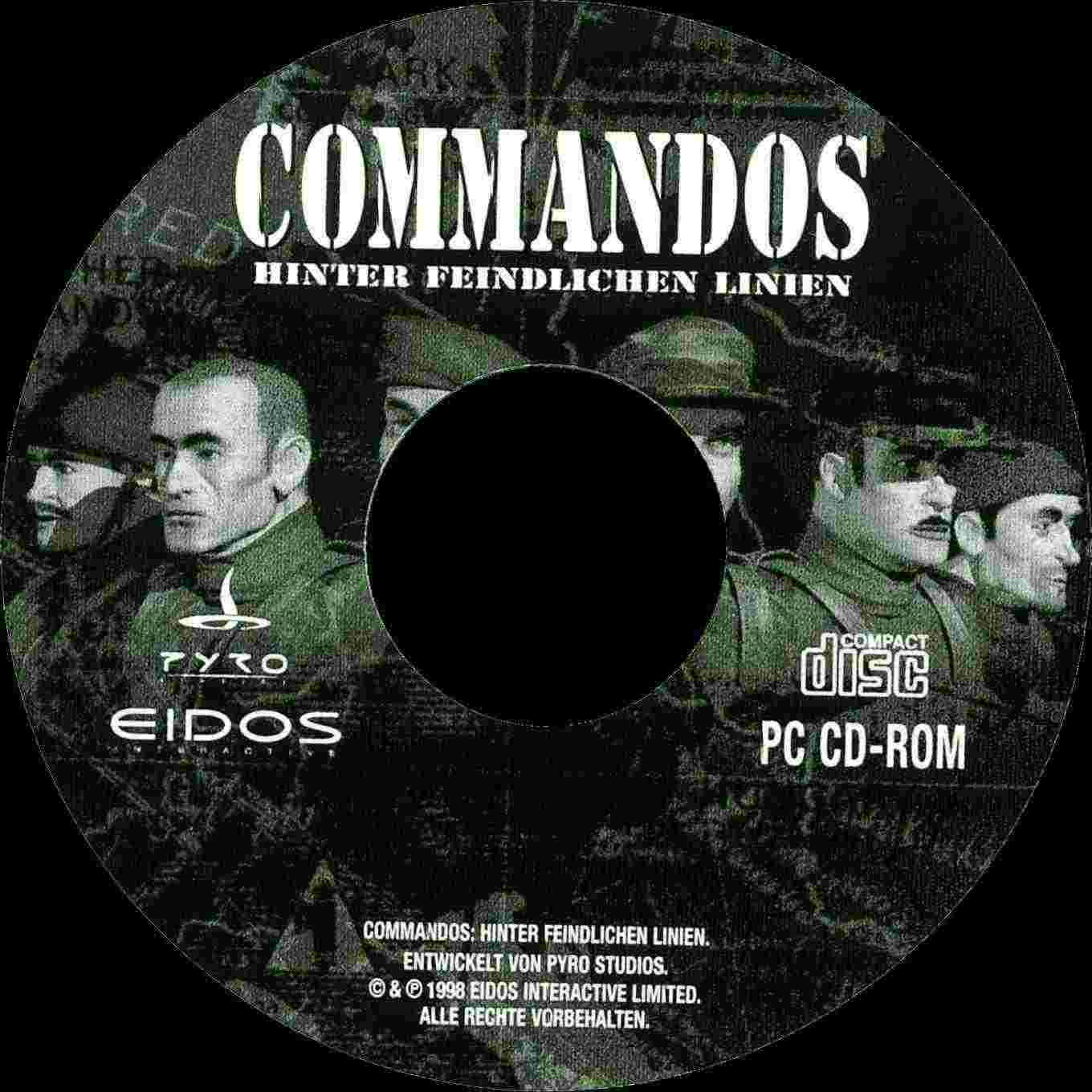 commandos cd | PC Covers | Cover Century | Over 1.000.000 Album Art ...