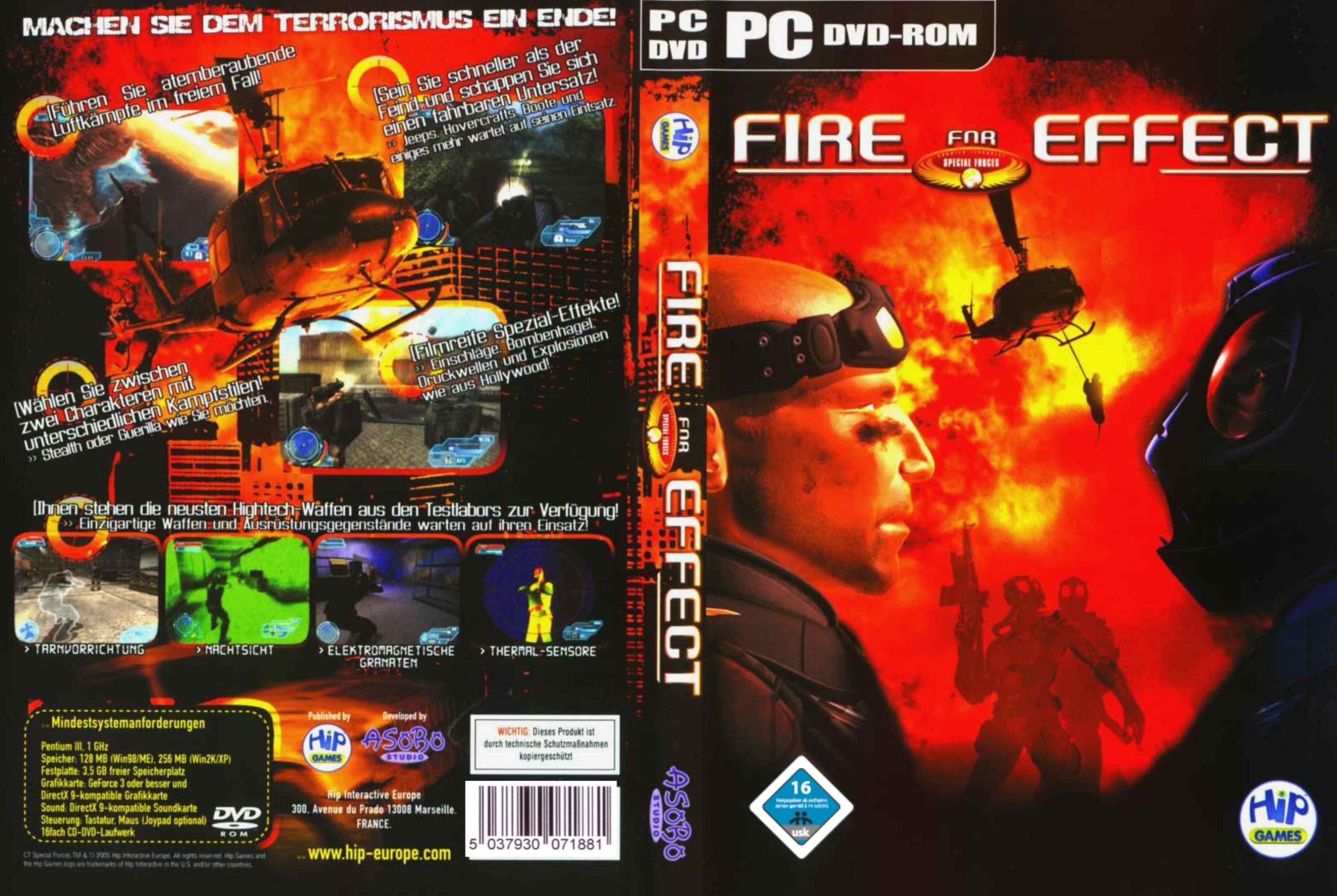 ct special forces fire for effect dvd pc games dvd | PC Covers | Cover ...