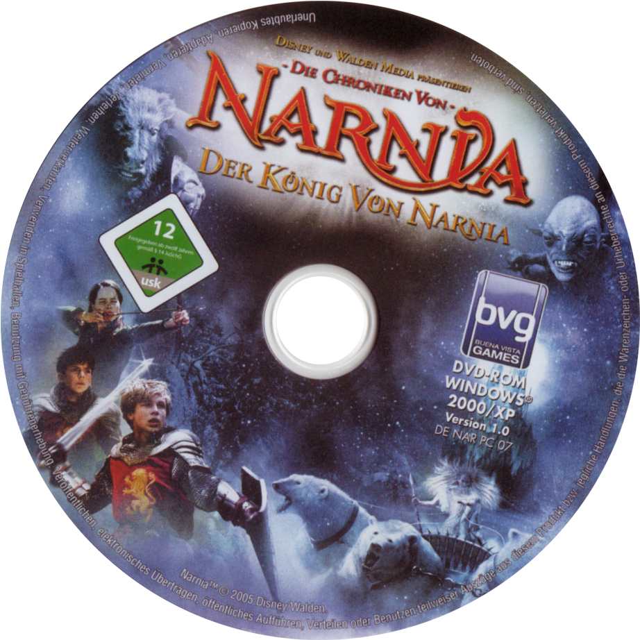 die chroniken von narnia der koenig von narnia cd | PC Covers | Cover ...
