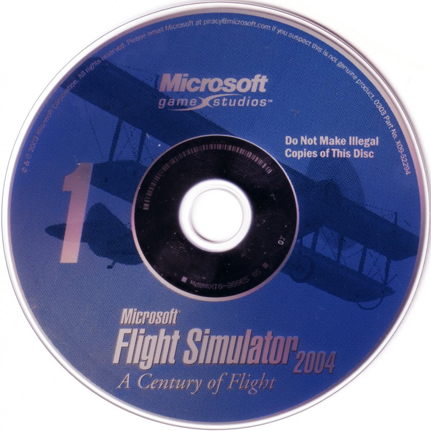 Flight Simulator 2004 DVD PAL CD1 | PC Covers | Cover Century | Over 1. ...