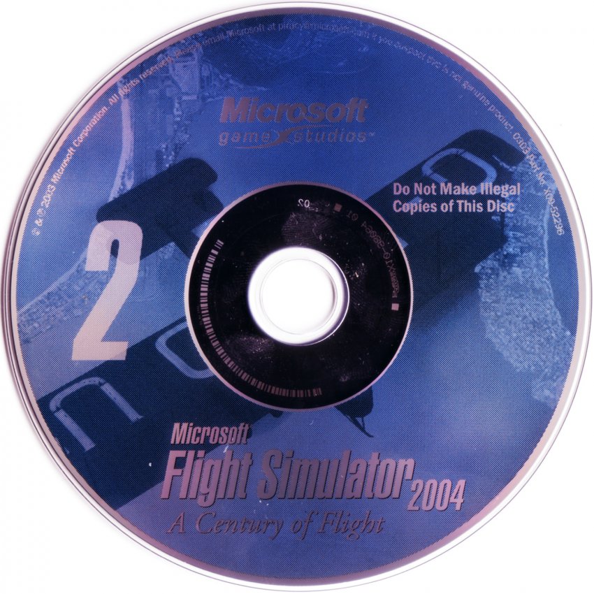 Flight Simulator 2004 DVD PAL CD2 | PC Covers | Cover Century | Over 1. ...