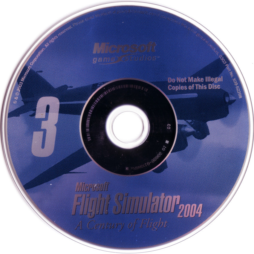 Flight Simulator 2004 DVD PAL CD3 | PC Covers | Cover Century | Over 1. ...