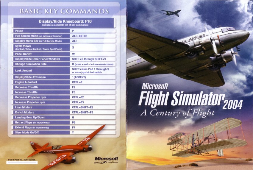 Flight Simulator 2004 DVD PAL In | PC Covers | Cover Century | Over 1. ...