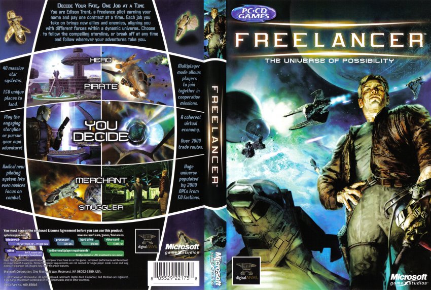Freelancer DVD NTSC f | PC Covers | Cover Century | Over 1.000.000 ...