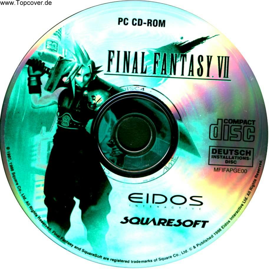 final fantasy 7 cd4 | PC Covers | Cover Century | Over 1.000.000 Album ...