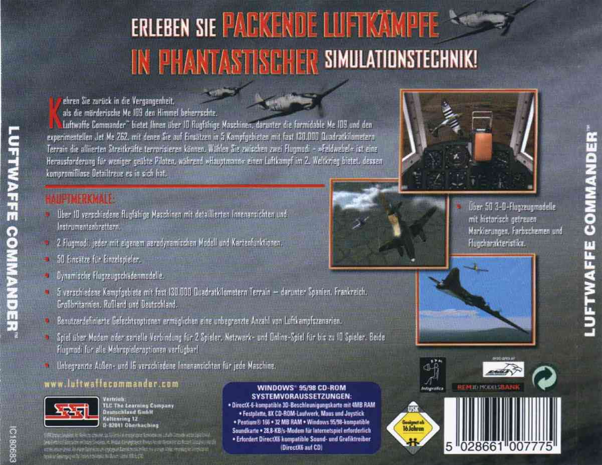 luftwaffe commander b | PC Covers | Cover Century | Over 1.000.000 ...