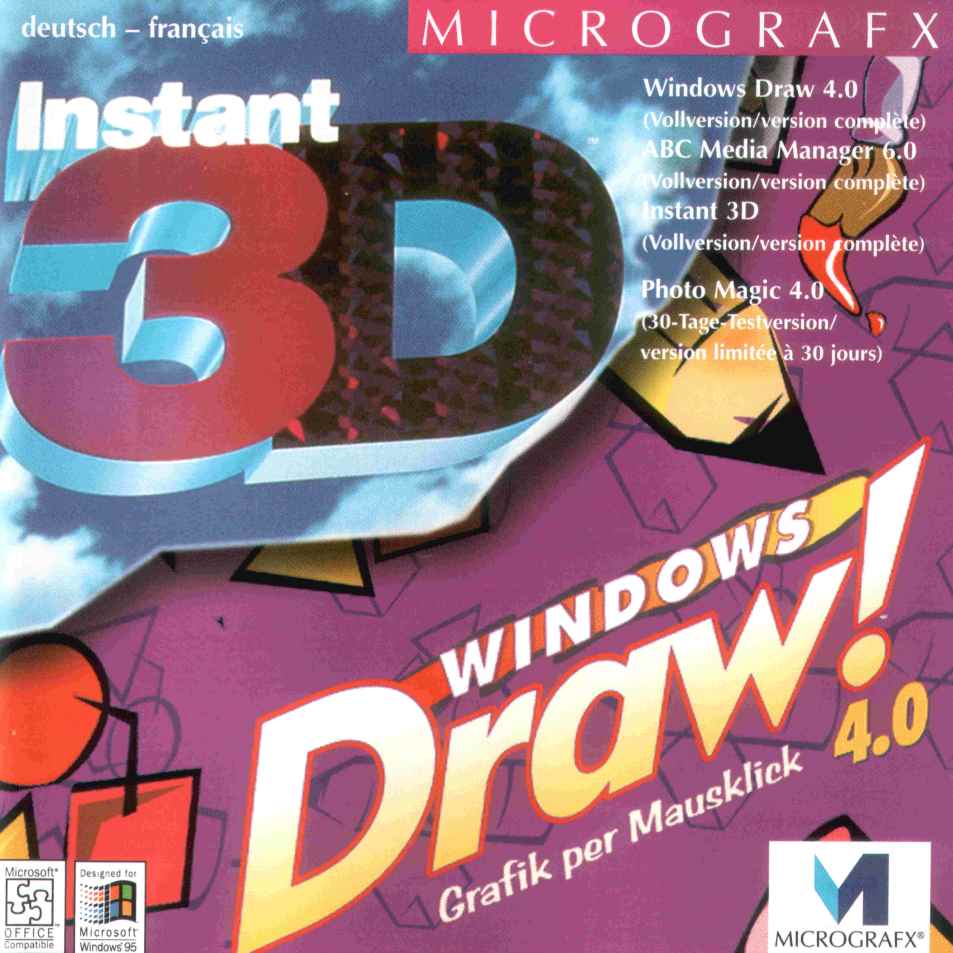 micrografx windows draw 4 a | PC Covers | Cover Century | Over 1.000. ...