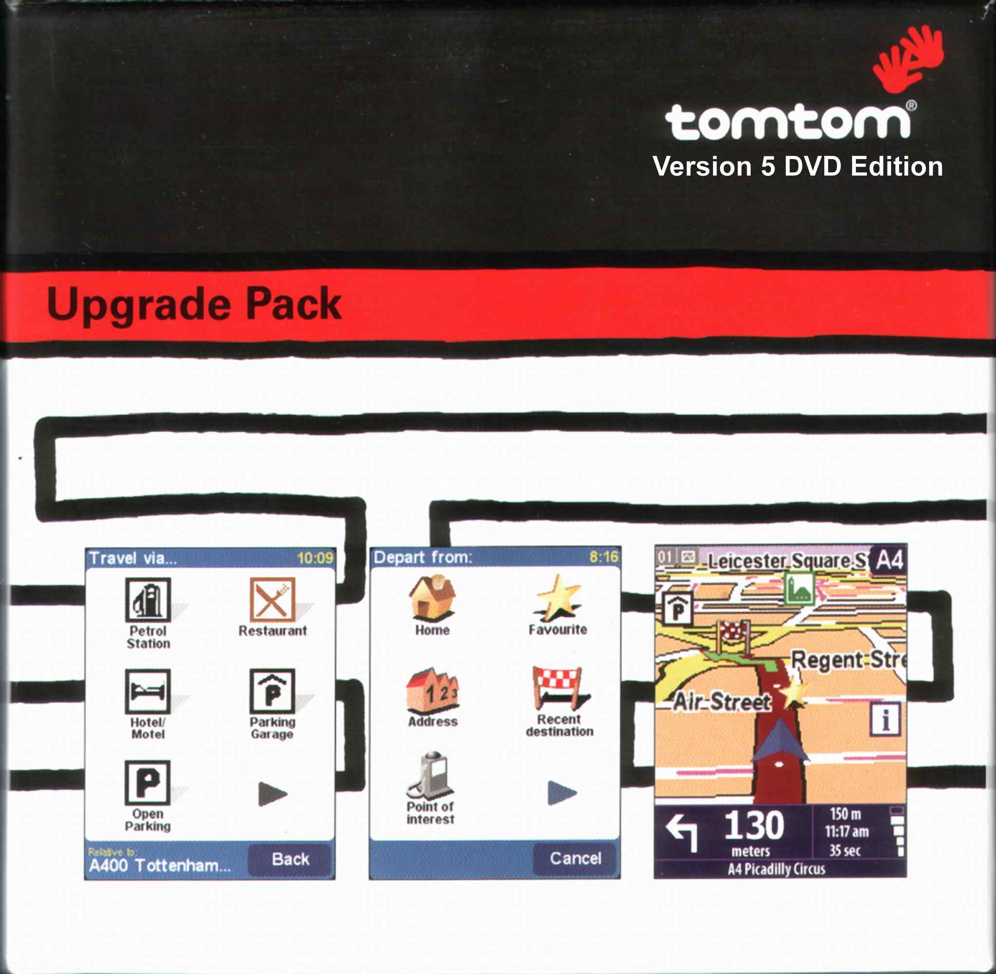tomtom version 5 dvd edition upgrate pack vcd a | PC Covers | Cover ...