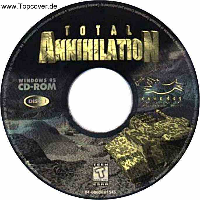 total annihilation cd1 | PC Covers | Cover Century | Over 1.000.000 ...