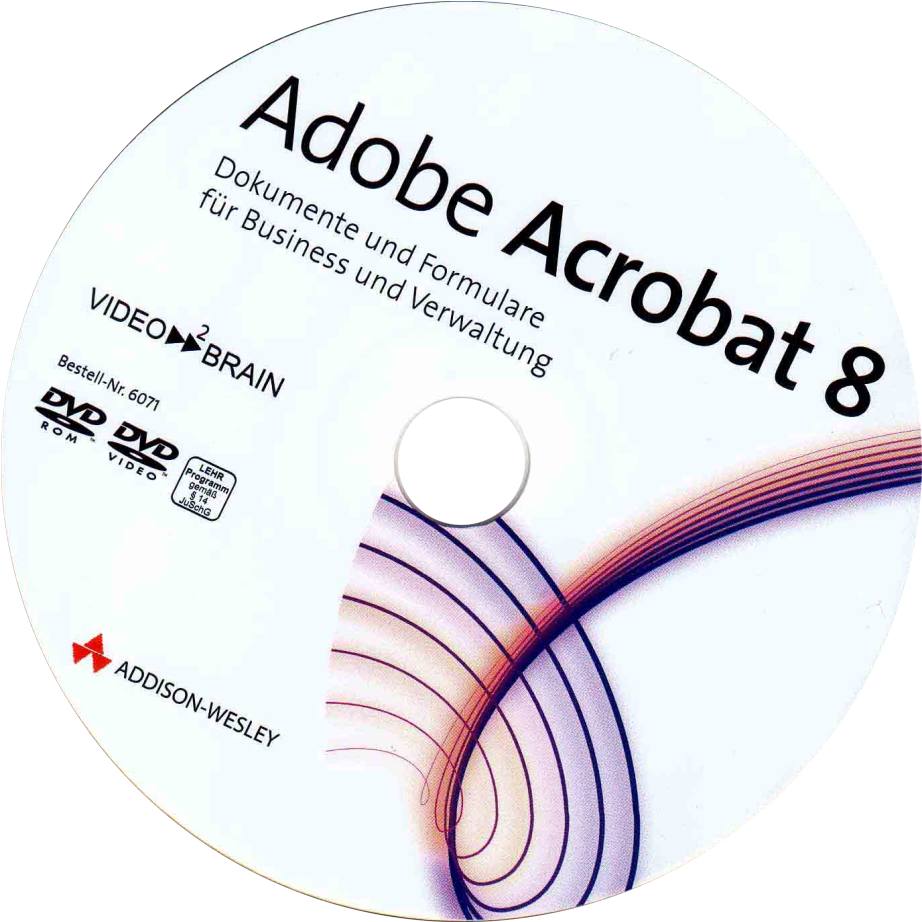 video 2 brain adobe acrobat 8 cd | PC Covers | Cover Century | Over 1. ...