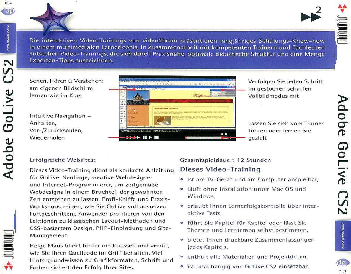 video 2 brain adobe golive cs2 b | PC Covers | Cover Century | Over 1.000.000 Album Art covers ...