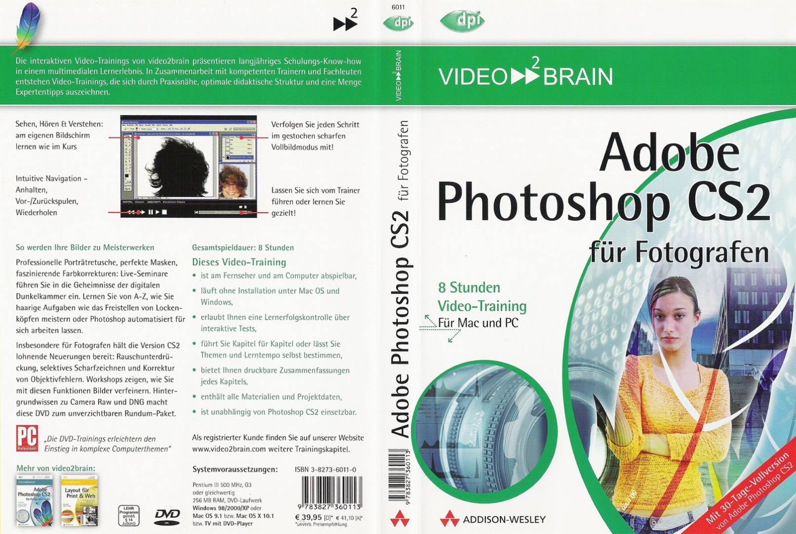 video 2 brain adobe photoshop cs2 fuer fotografen d | PC Covers | Cover ...