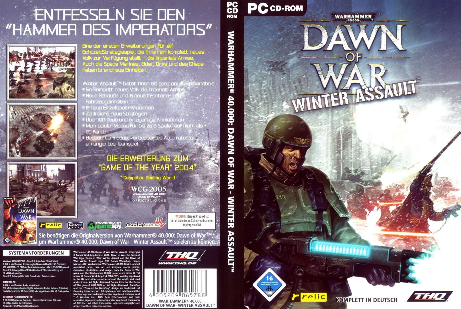 warhammer 40000 dawn of war winter assault d | PC Covers | Cover ...