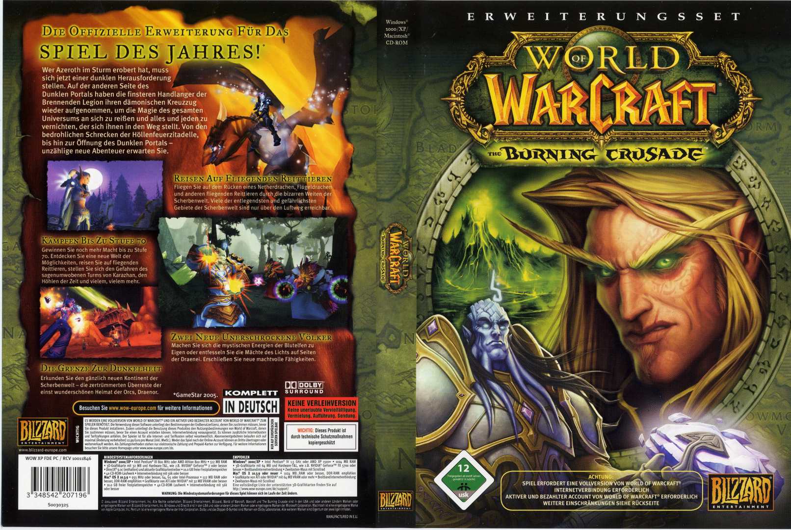world of warcraft the burning crusade d | PC Covers | Cover Century ...