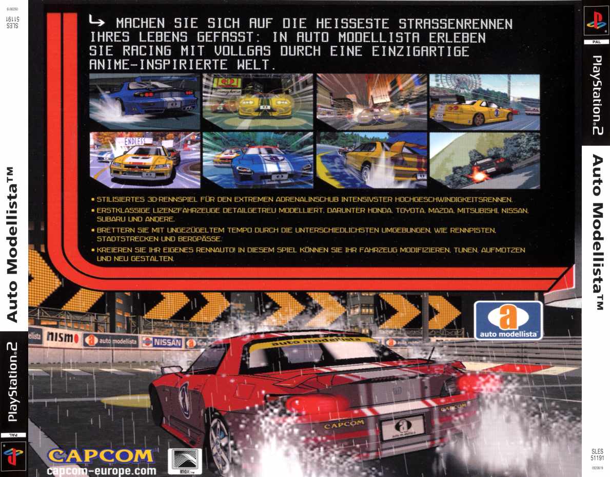 auto modellista b | Playstation 2 Covers | Cover Century | Over 1.000. ...