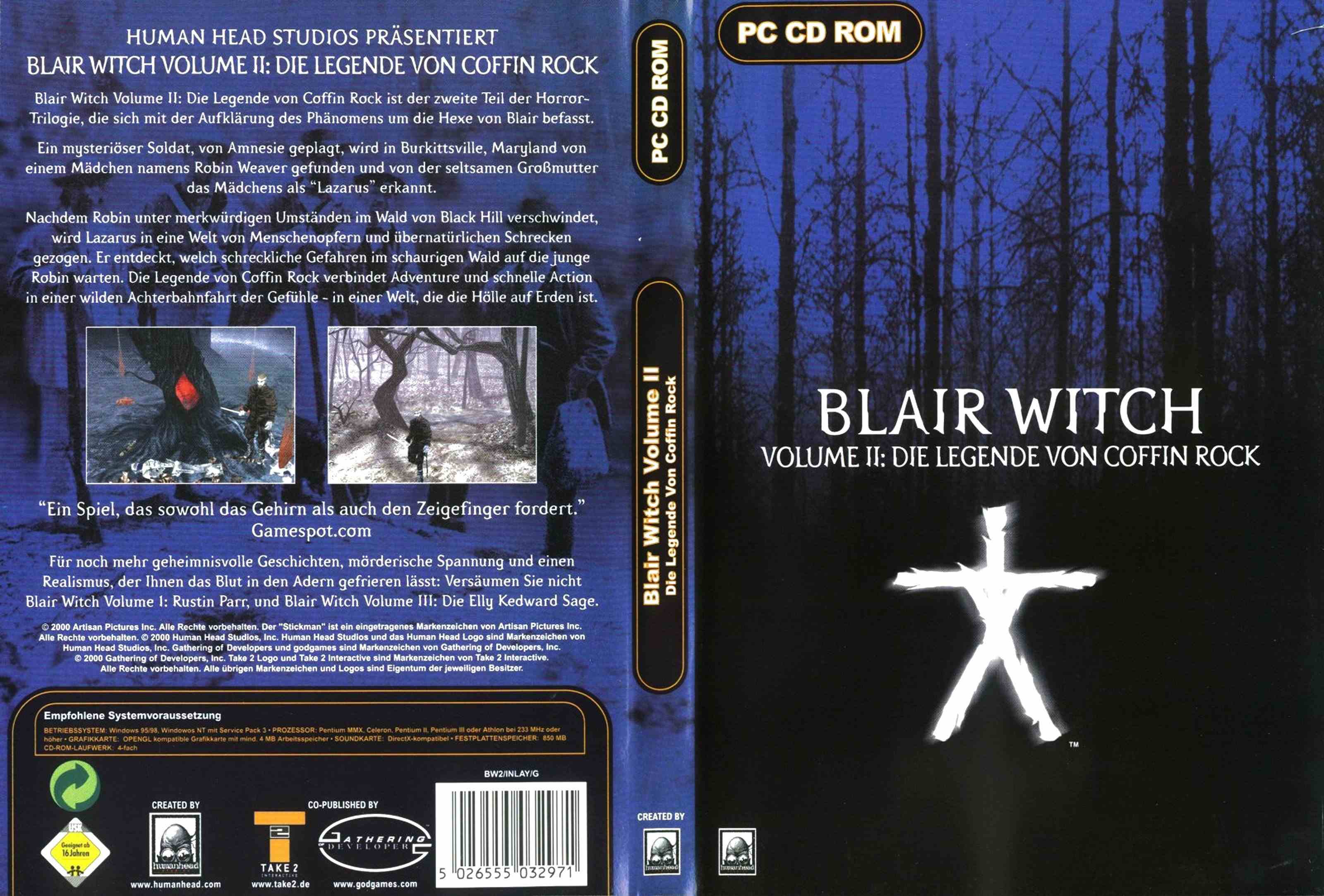 blair witch 2 die legende von coffin rock dvd | Playstation 2 Covers ...