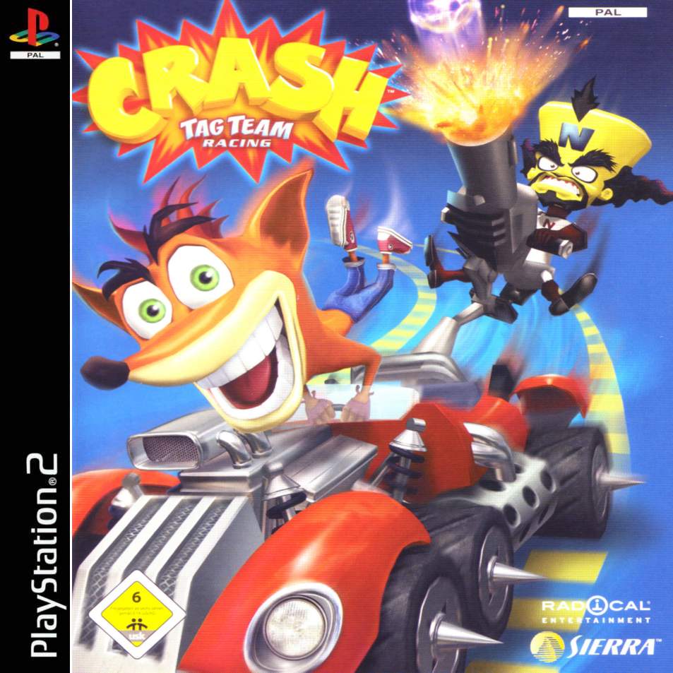 crash tag team racing a | Playstation 2 Covers | Cover Century | Over 1 ...