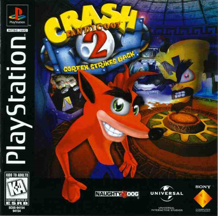 crash bandicoot 2 cortex strikes back front | Playstation 2 Covers ...