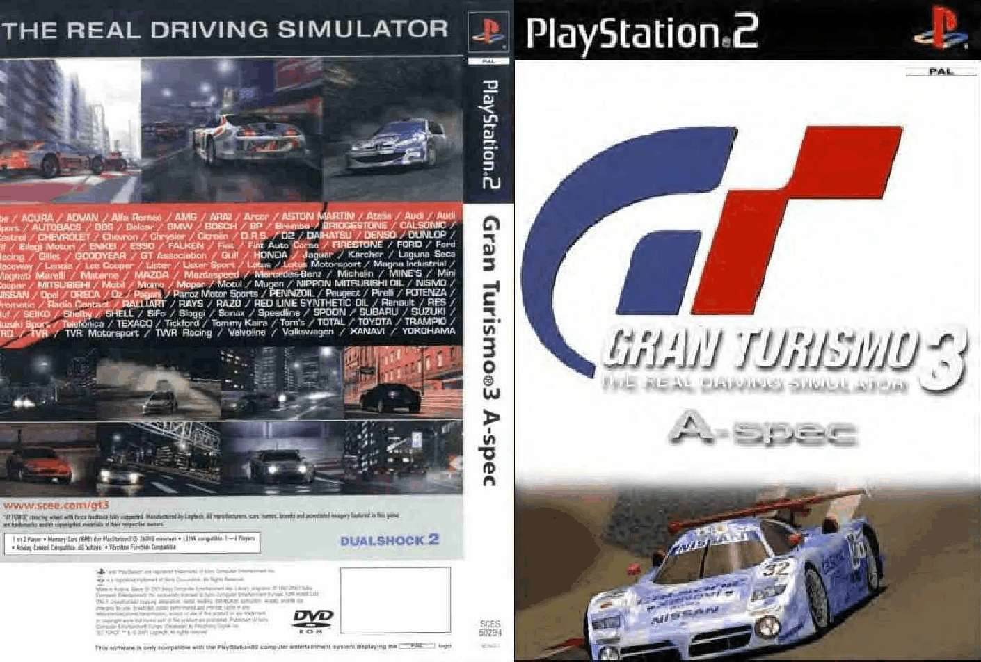 Gran Turismo 3 dvd | Playstation 2 Covers | Cover Century | Over 1.000. ...