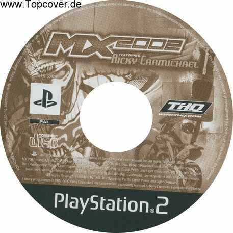 MX 2002 featuring ricky carmichael(ps2) CD | Playstation 2 Covers ...