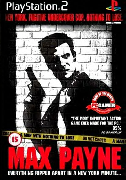 Max Payne (PS2) Front | Playstation 2 Covers | Cover Century | Over 1. ...