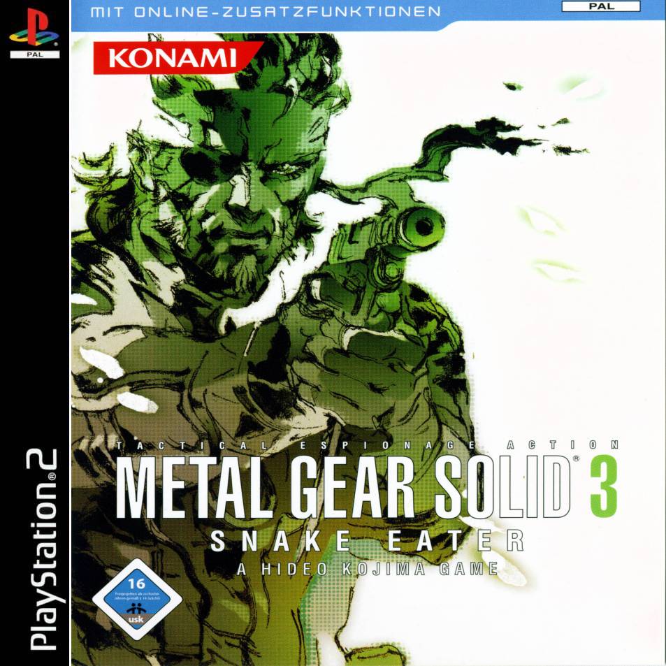 metal gear solid 3 snake eater a | Playstation 2 Covers | Cover Century ...