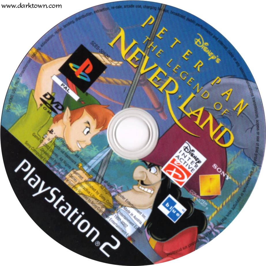 peter pan die legende von nimmerland cd | Playstation 2 Covers | Cover Century | Over 1.000.000 ...