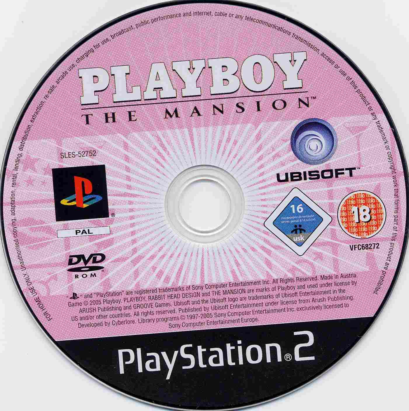 playboy the mansion ps2 cdd | Playstation 2 Covers | Cover Century ...
