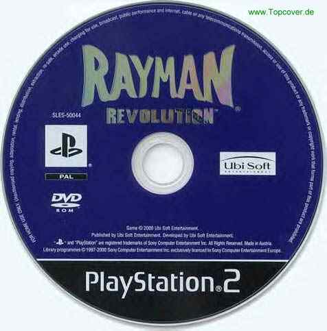 Rayman Revolution CD | Playstation 2 Covers | Cover Century | Over 1. ...