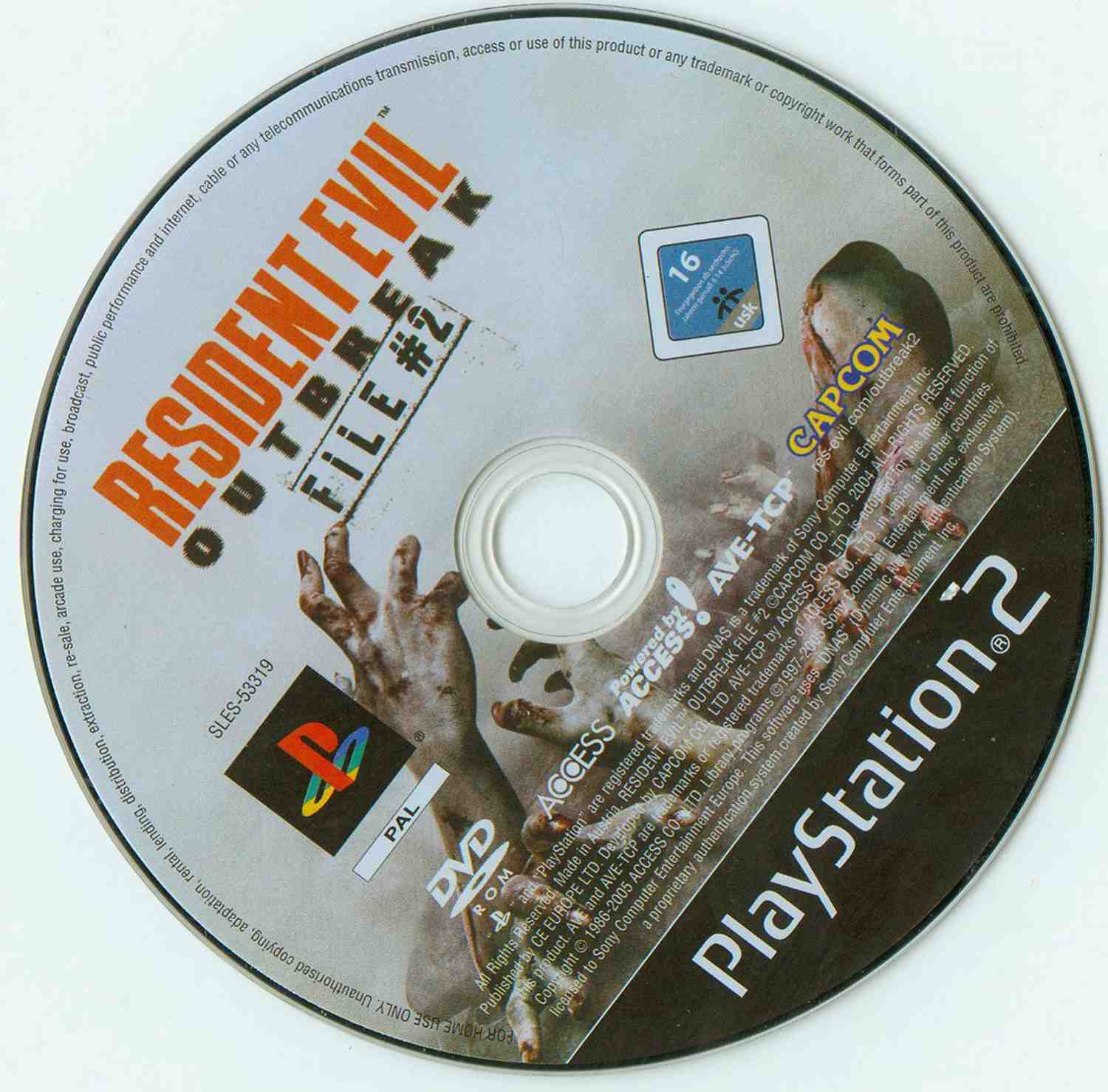 resident evil outbreak 2 ps2 cdd | Playstation 2 Covers | Cover Century ...