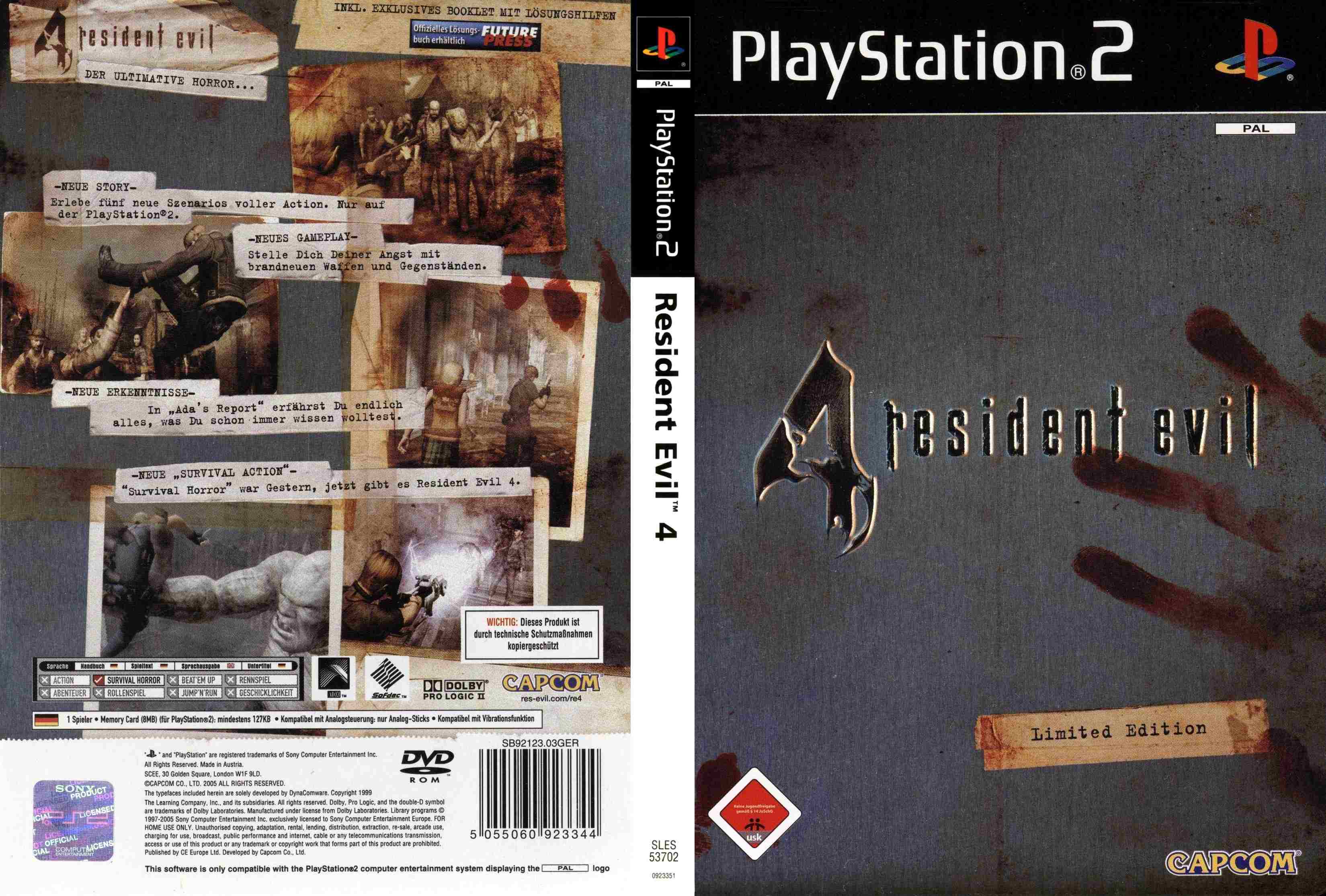 resident evil 4 limited edition steelbook ps2 dvd | Playstation 2 ...