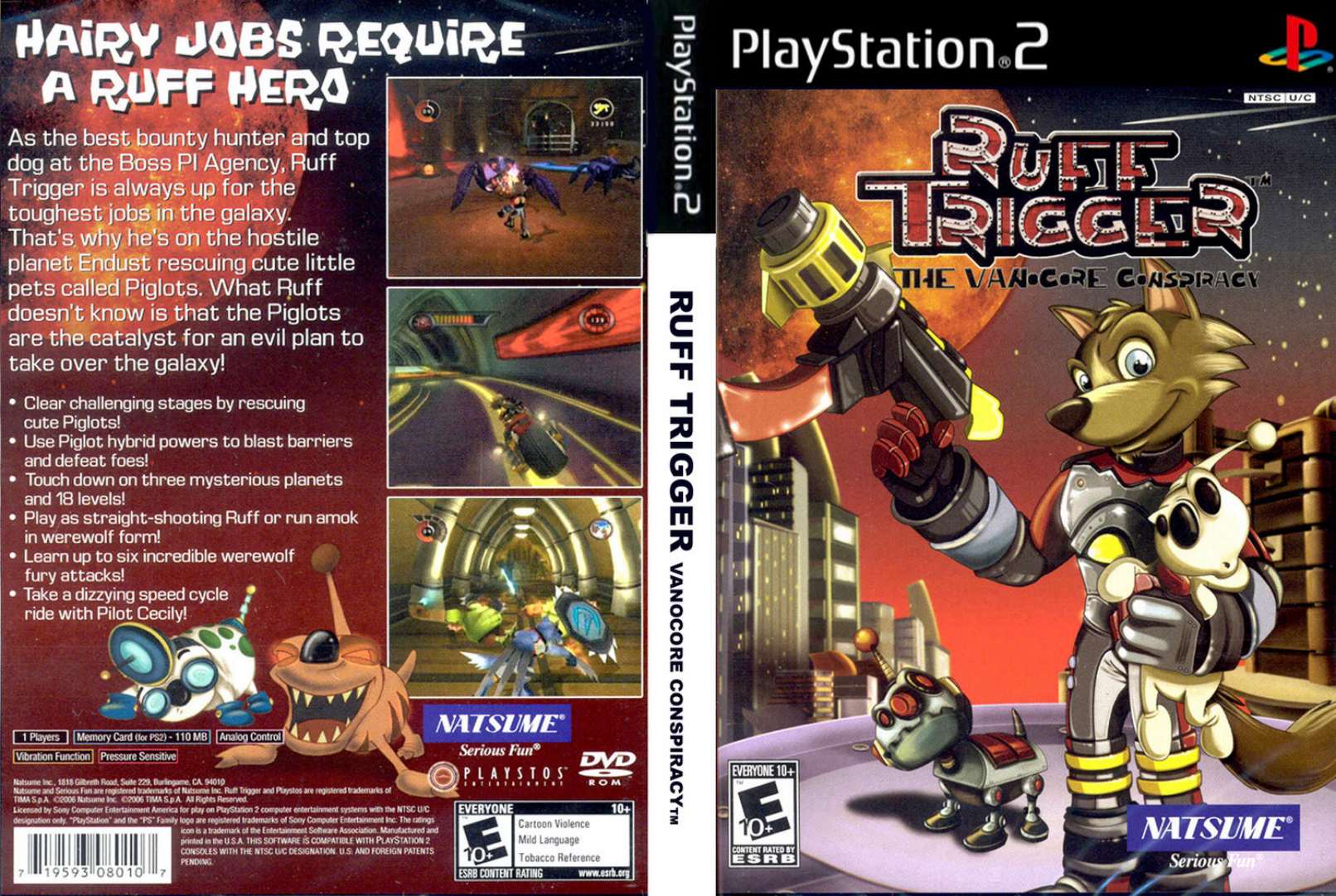 ruff trigger the vanocore conspiracy d | Playstation 2 Covers | Cover ...