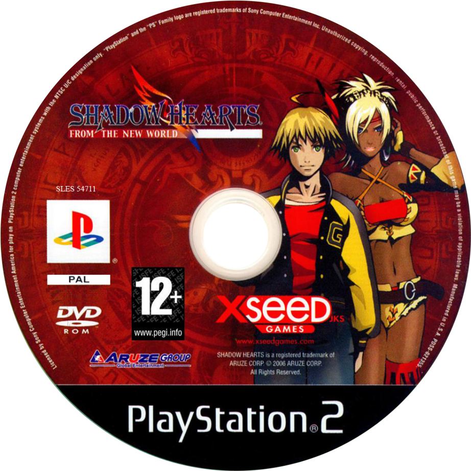 shadow hearts from the new world cd | Playstation 2 Covers | Cover ...
