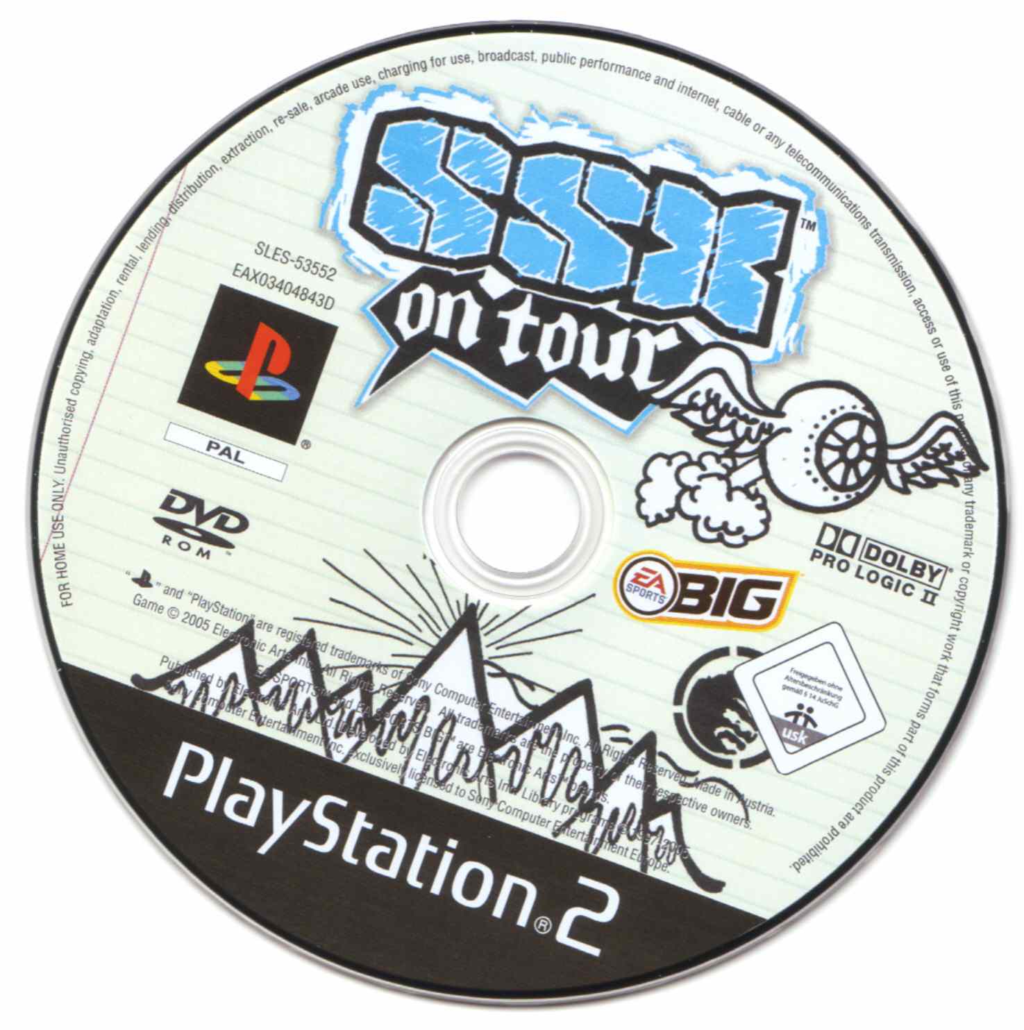 ssx on tour ps2 cdd | Playstation 2 Covers | Cover Century | Over 1.000 ...