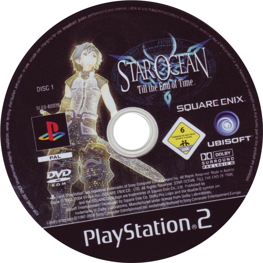 star ocean till the end of time cd1 | Playstation 2 Covers | Cover ...