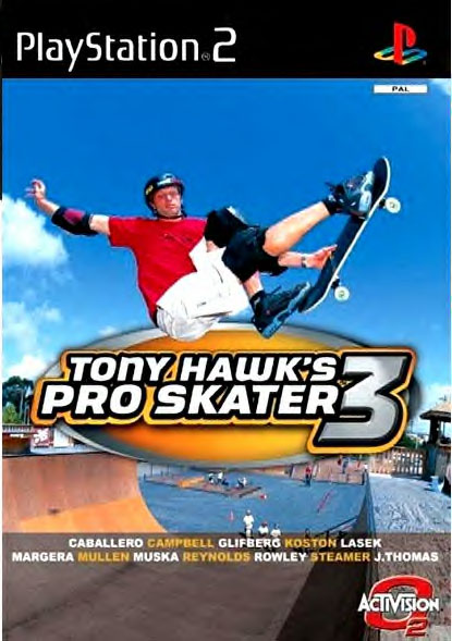 Tony Hawks Pro Skater 3 (PS2) Front | Playstation 2 Covers | Cover ...