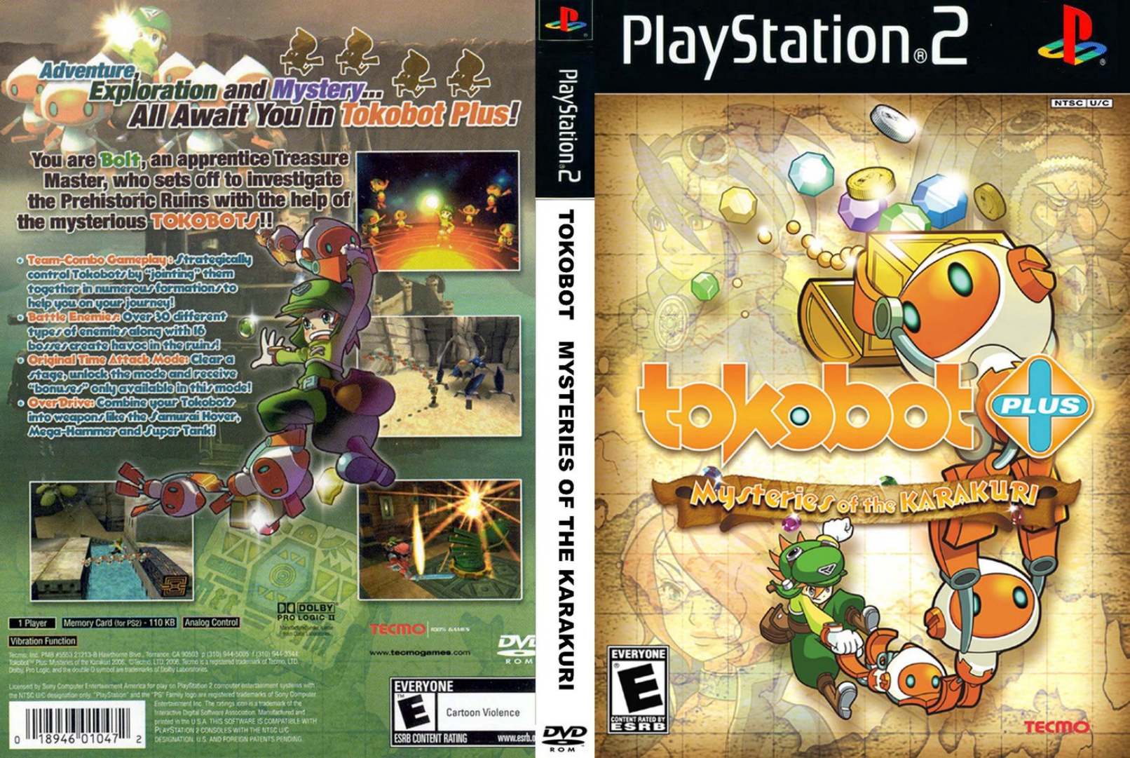 tokobot plus mysteries of the karakuri d | Playstation 2 Covers | Cover ...