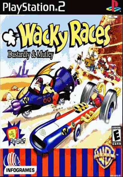 Wacky Races Dastardly & Mutley Front | Playstation 2 Covers | Cover ...