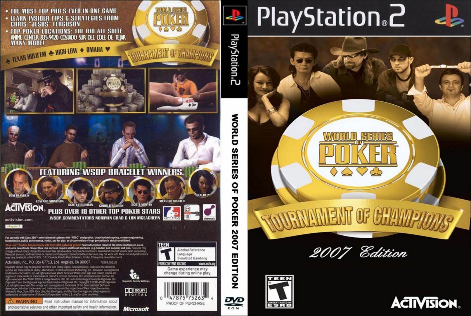 world series of poker tournament of champions edition 2007 d ...