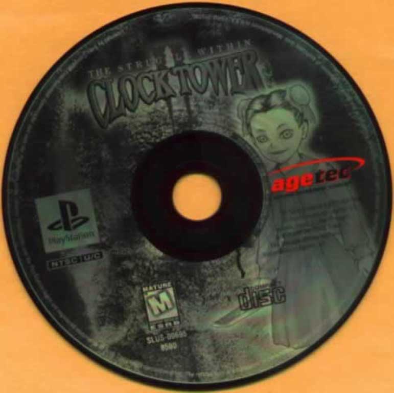 Clock Tower 2 The Struggle Within NTSC PSX CD | Playstation Covers ...