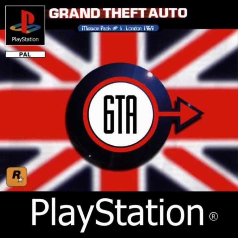 Gta Grand Theft Auto Mission Pack London PAL PSX FRONT | Playstation ...