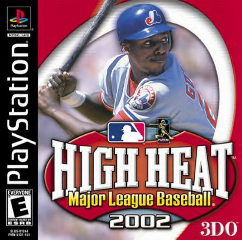 High Heat Major League Baseball 2002 NTSC PSX FRONT | Playstation ...