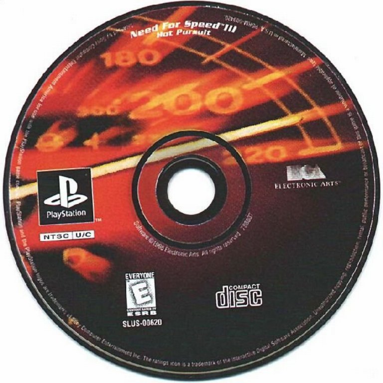 Need For Speed 3 Hot Pursuit NTSC PSX CD | Playstation Covers | Cover ...