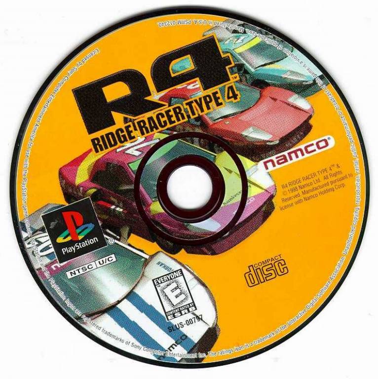 Ridge Racer Type 4 NTSC PSX CD | Playstation Covers | Cover Century ...